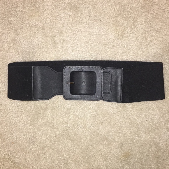 Accessories | Black Chunky Belt | Poshmark
